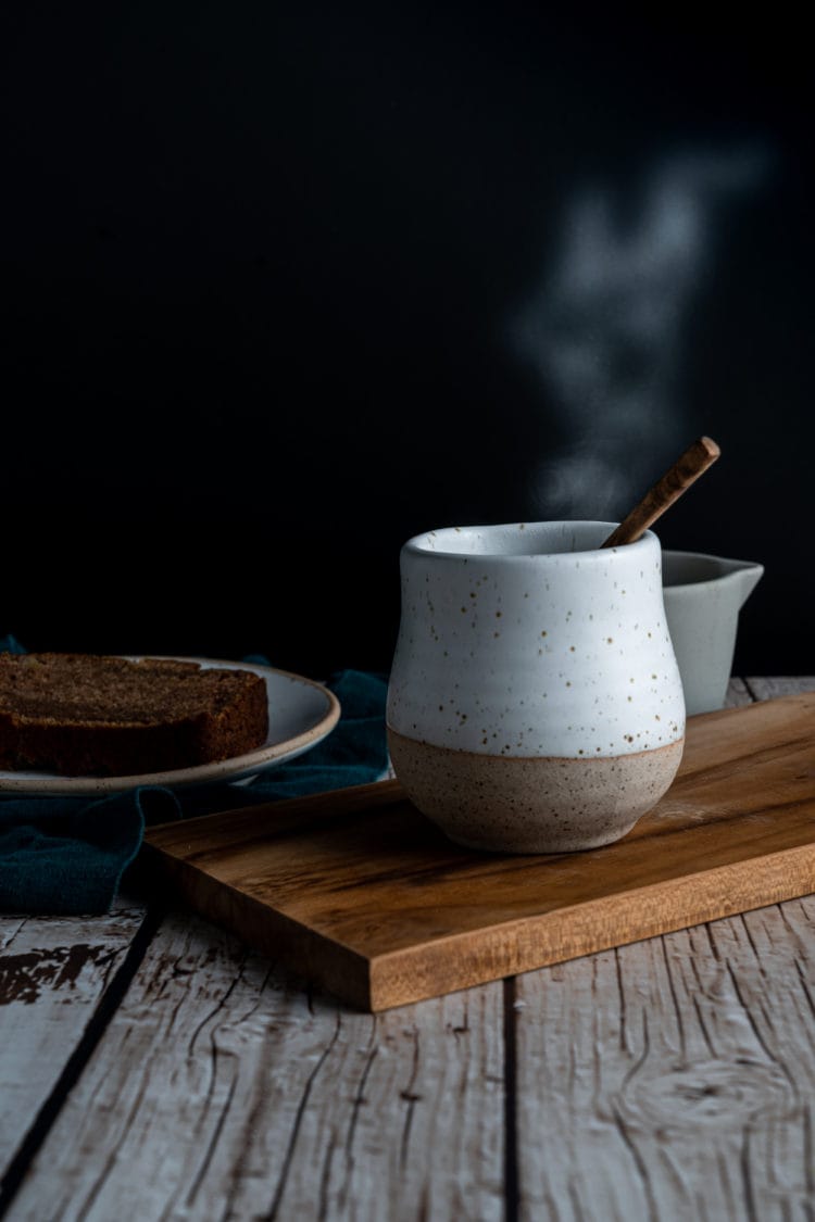 The Absolute Coziest Halva Latte - Leisure Fan Club