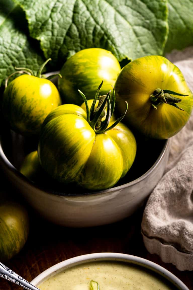 Easy Vegan Green Gazpacho (Tomato, Cucumber and Kiwi) - Leisure Fan Club