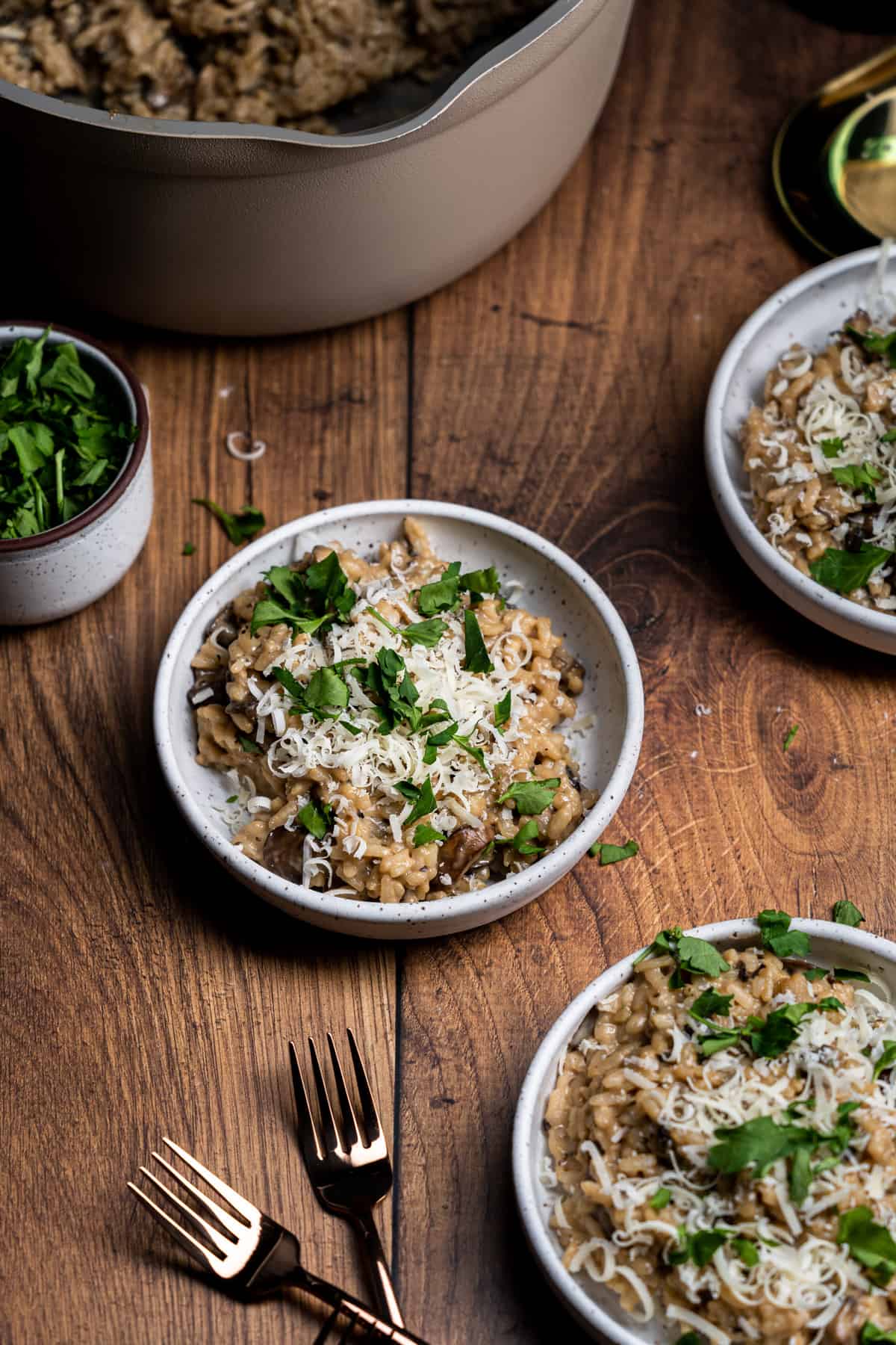 Vegetarian Mushroom Marsala Risotto - Leisure Fan Club