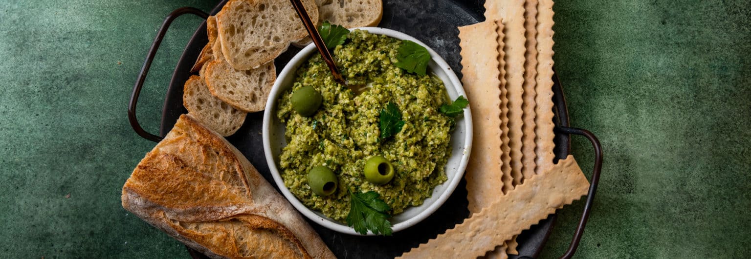 Vegan Castelvetrano Olive Tapenade - Leisure Fan Club